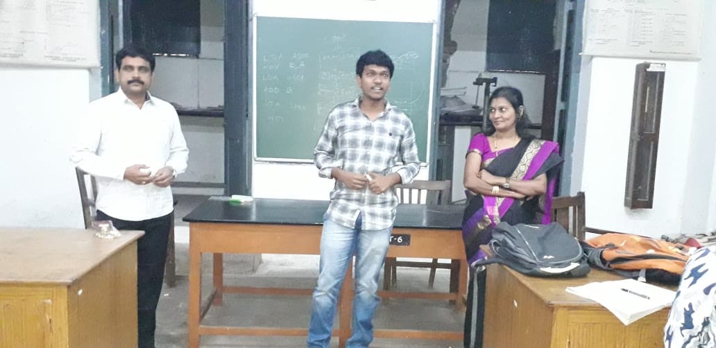 MRS A.V.N. COLLEGE: ICT tools teaching learning